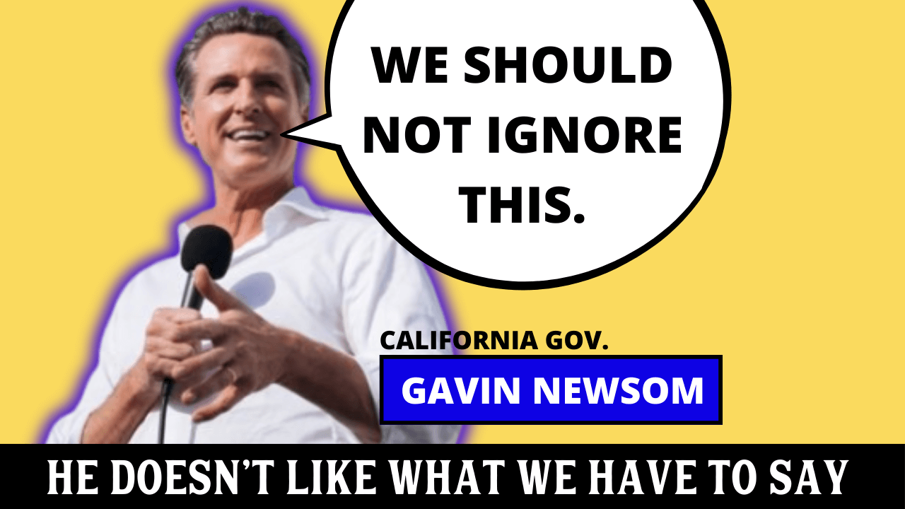 Gavin Newsom doesn’t like what we have to say | Abolish Abortion Texas