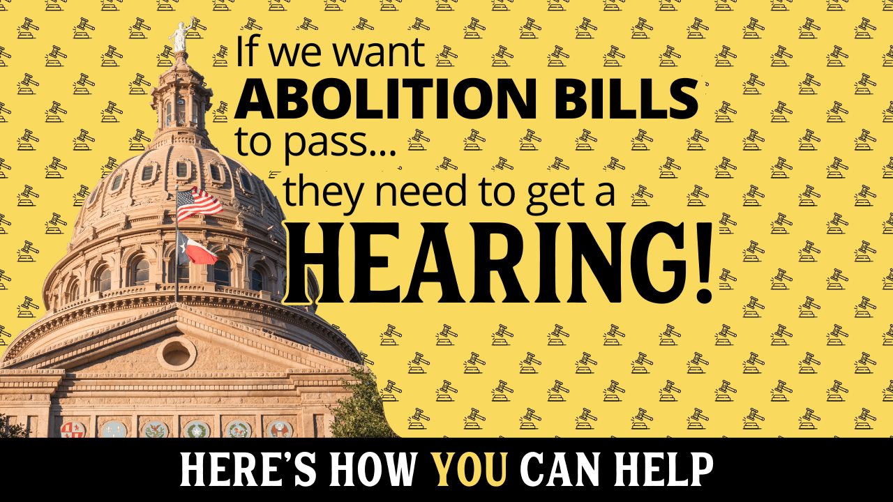Two things YOU can do to help us succeed in 2025 | Abolish Abortion Texas